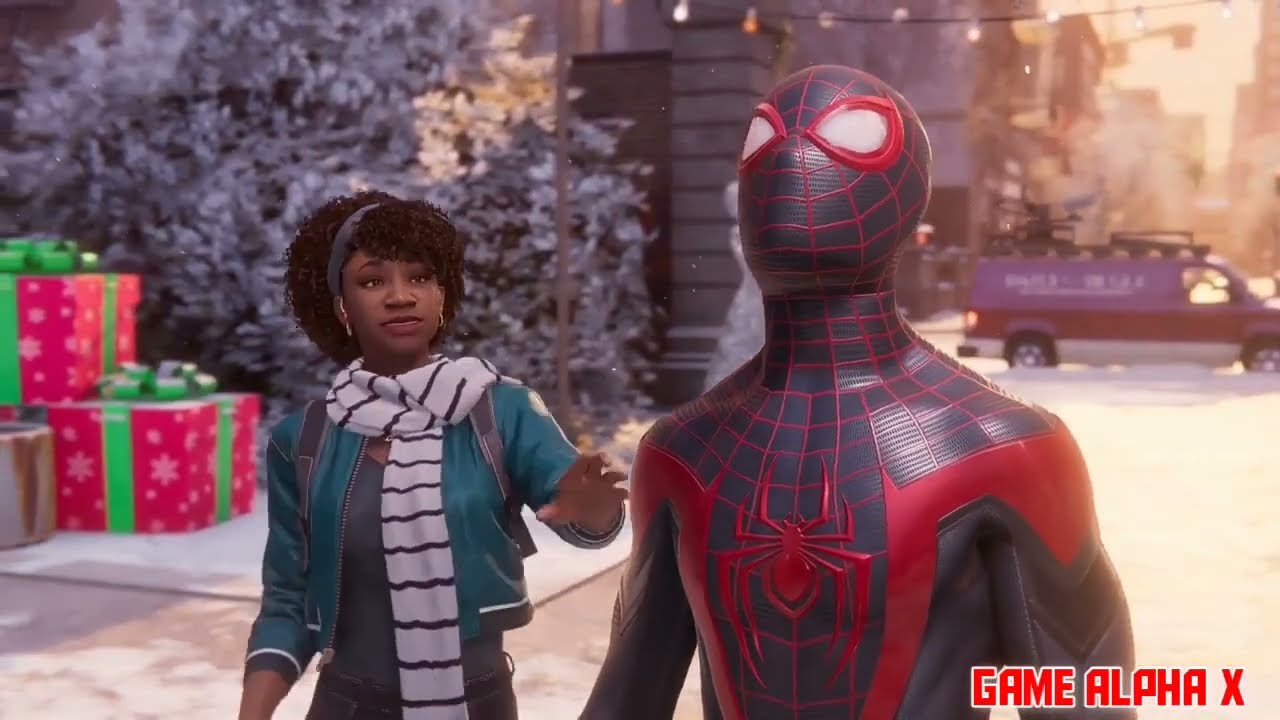 Marvel Spider Man Miles Morales adore haley copper. - YouTube