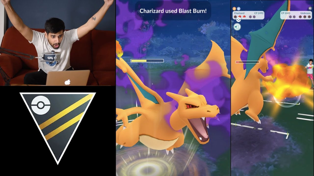 Shadow Charizard nukes the entire Ultra League | Pokémon GO Battle ...