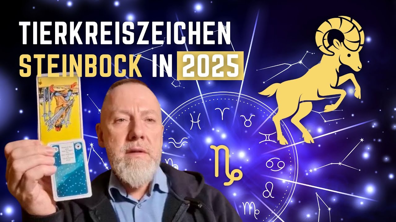 Der Steinbock in 2025 - YouTube