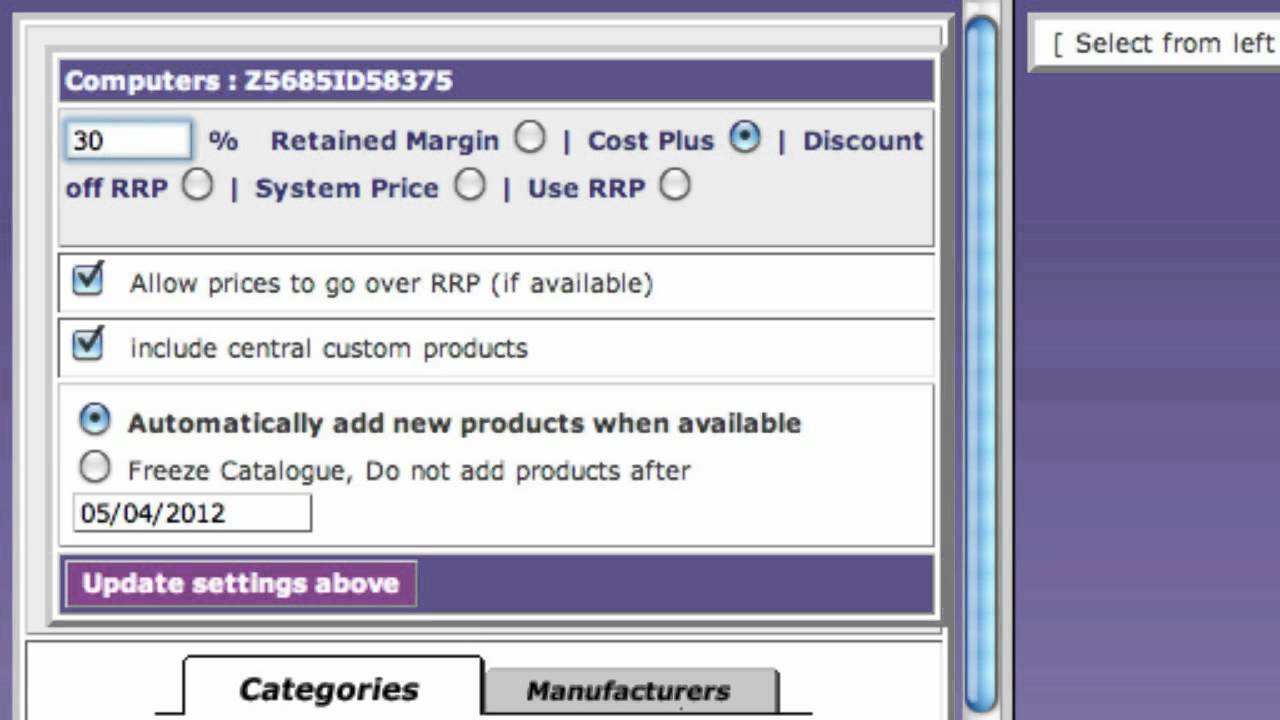 Basic pricing set-up for new dealers - YouTube