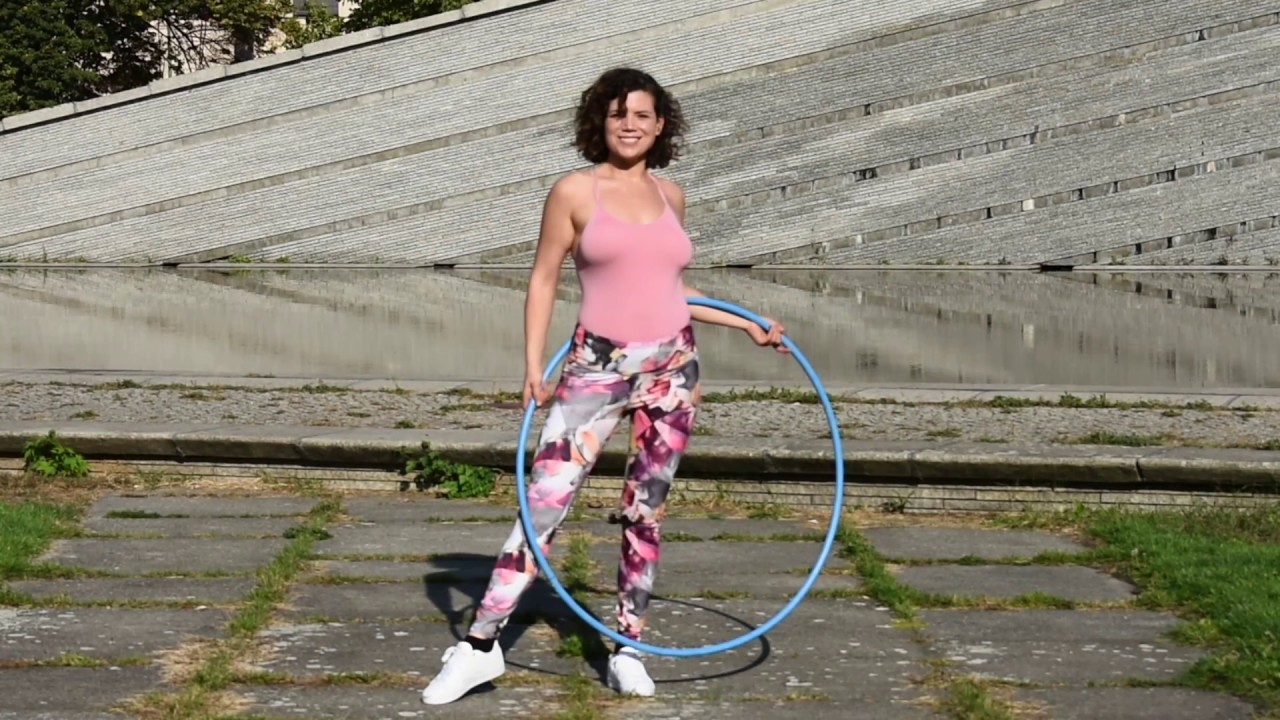 Hula hoop exercise routine for abs | Beginners | Engaging the core ...