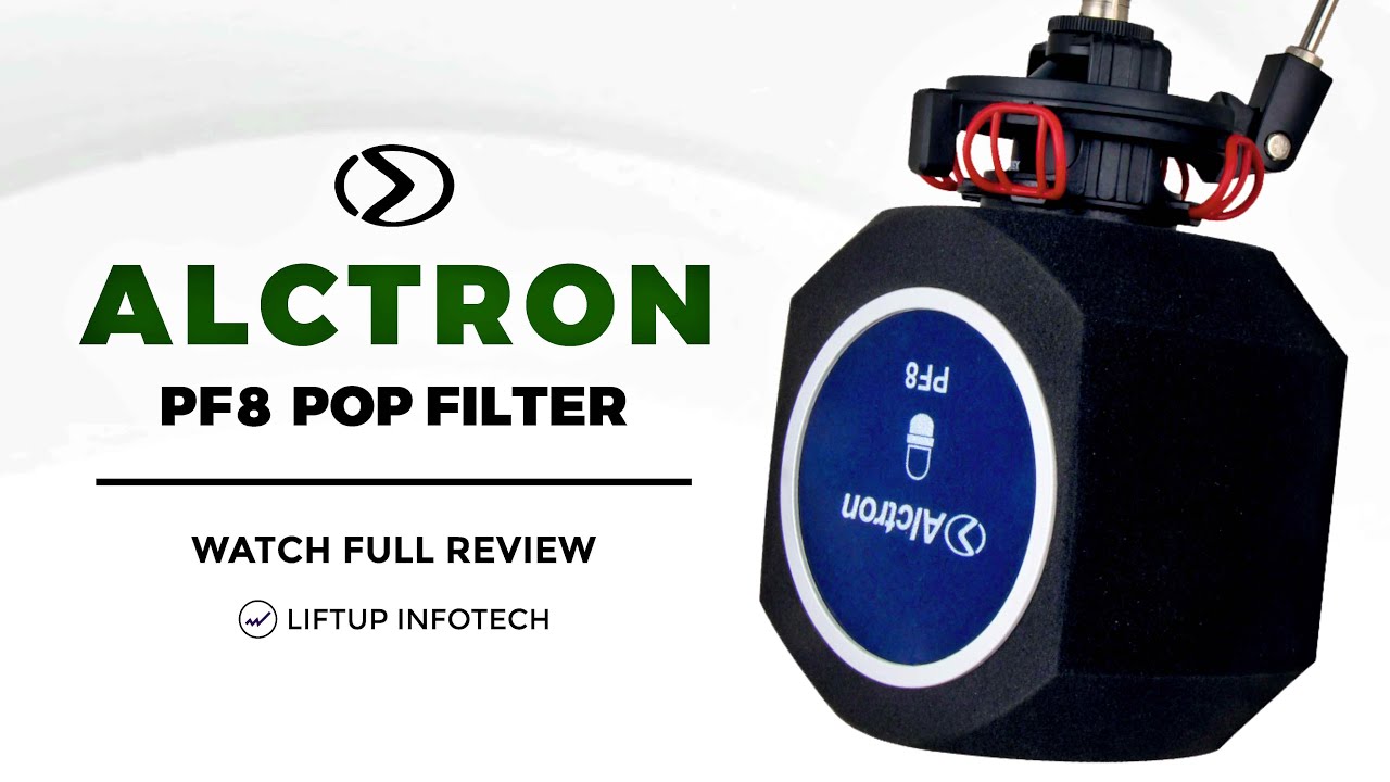 ALCTRON PF8 POP FILTER | UNBOXING| REVIEW | FEATURES | PRICE - YouTube
