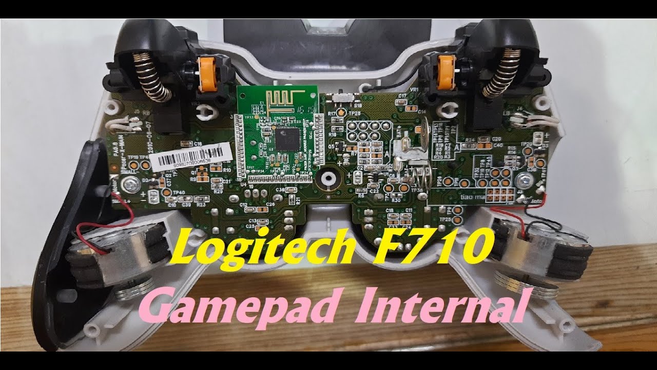 Logitech F710 wireless gamepad internal circuit in Hindi(इस video से आप ...