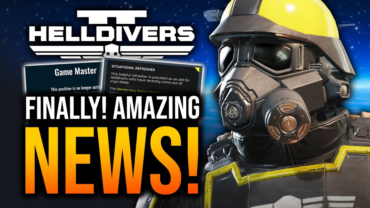 Helldivers 2 - NEW Game Master, Devs Respond & Dispatch Update! - YouTube