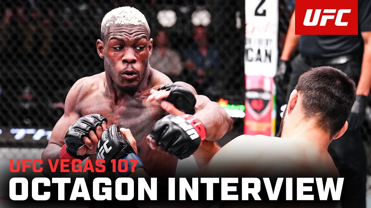 Bolaji Oki Octagon Interview | UFC Vegas 107 - YouTube