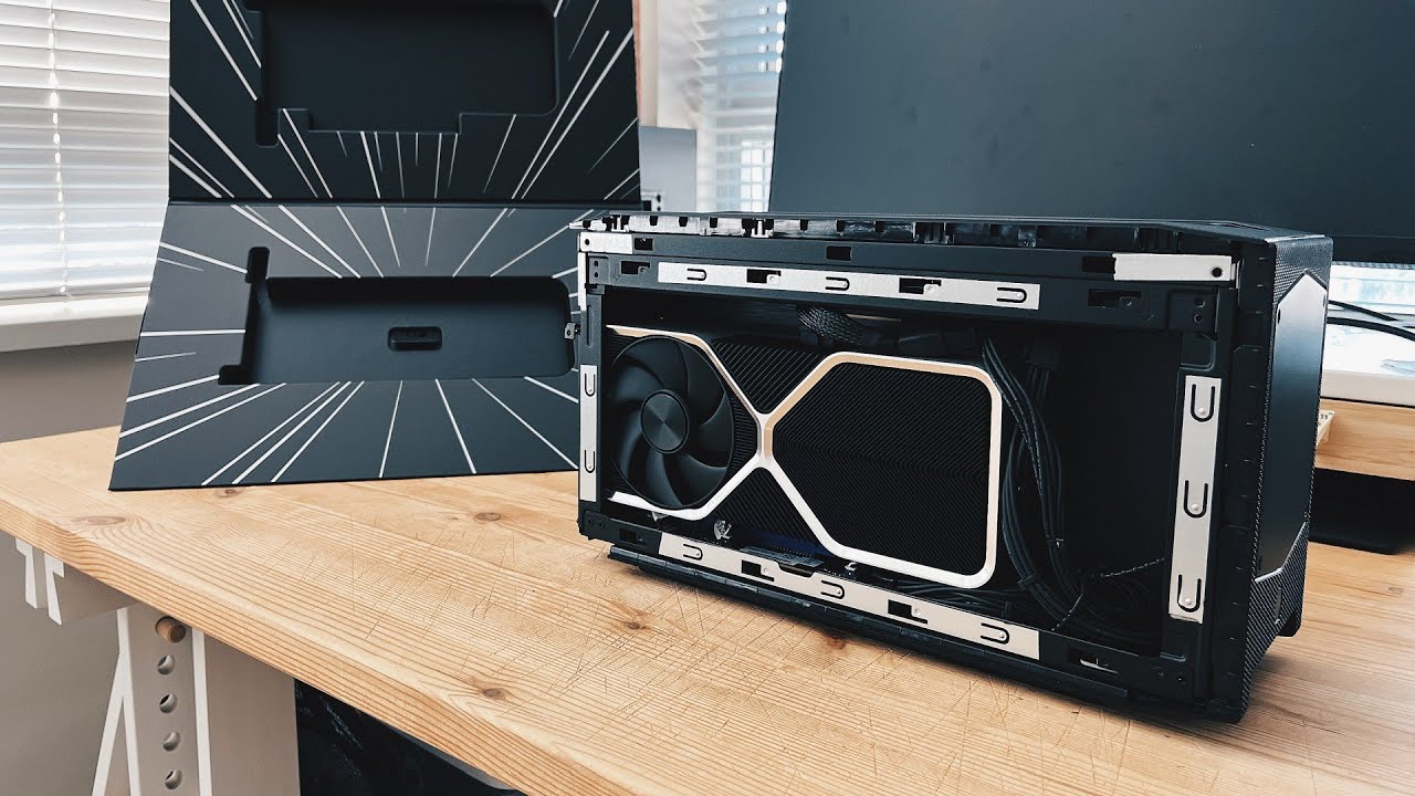 Stuffing the RTX 4060Ti FE into the NUC 11 Extreme - YouTube