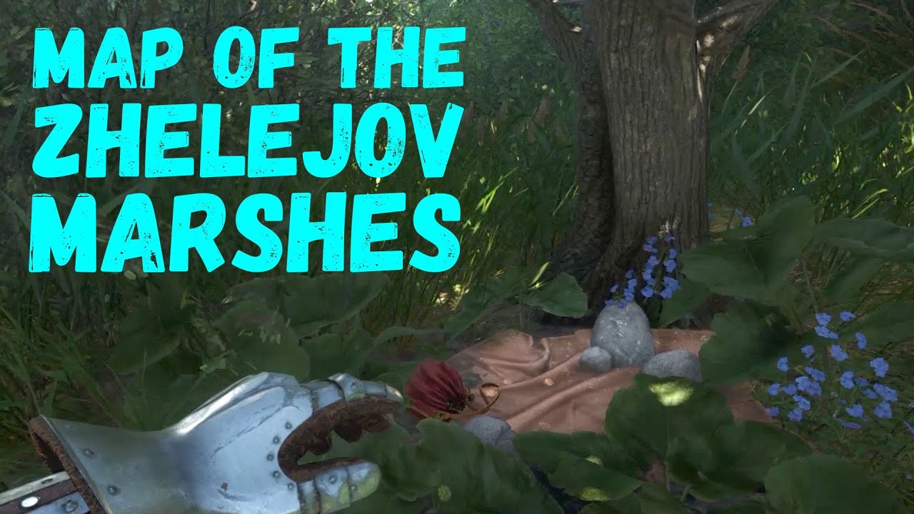 Kingdom Come Deliverance 2: MAP OF THE ZHELEJOV MARSHES Treasure ...