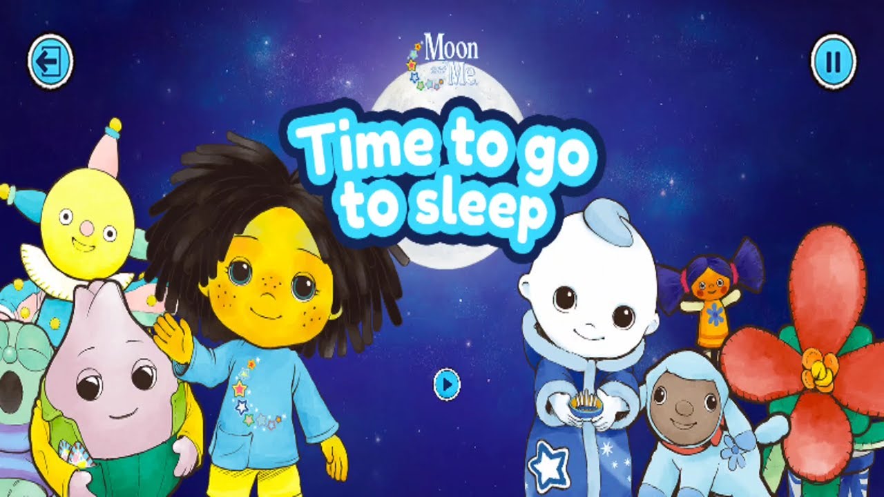 CBeebies Playtime Island - Moon and Me Time to go to Sleep Gameplay ...