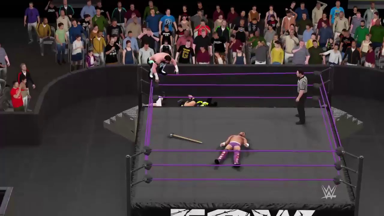 WWE EMPIRE FRIDAY NIGHT ECW TRENT BARETTA VS MATT SYDAL VS TYSON KIDD ...