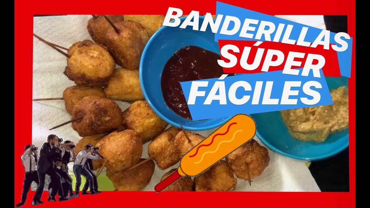 COMO SE HACEN LAS BANDERILLAS FÁCIL Y RÁPIDO - YouTube