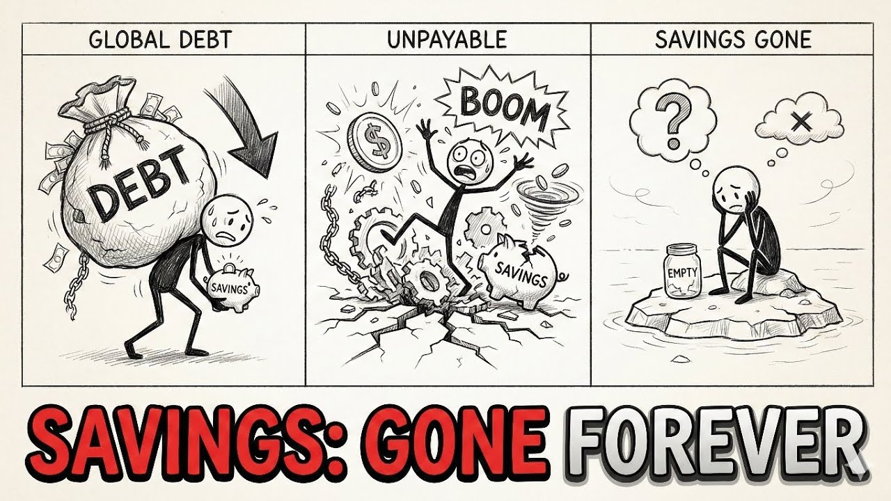 What Happens to Your Savings When Global Debt Becomes Unpayable? - YouTube