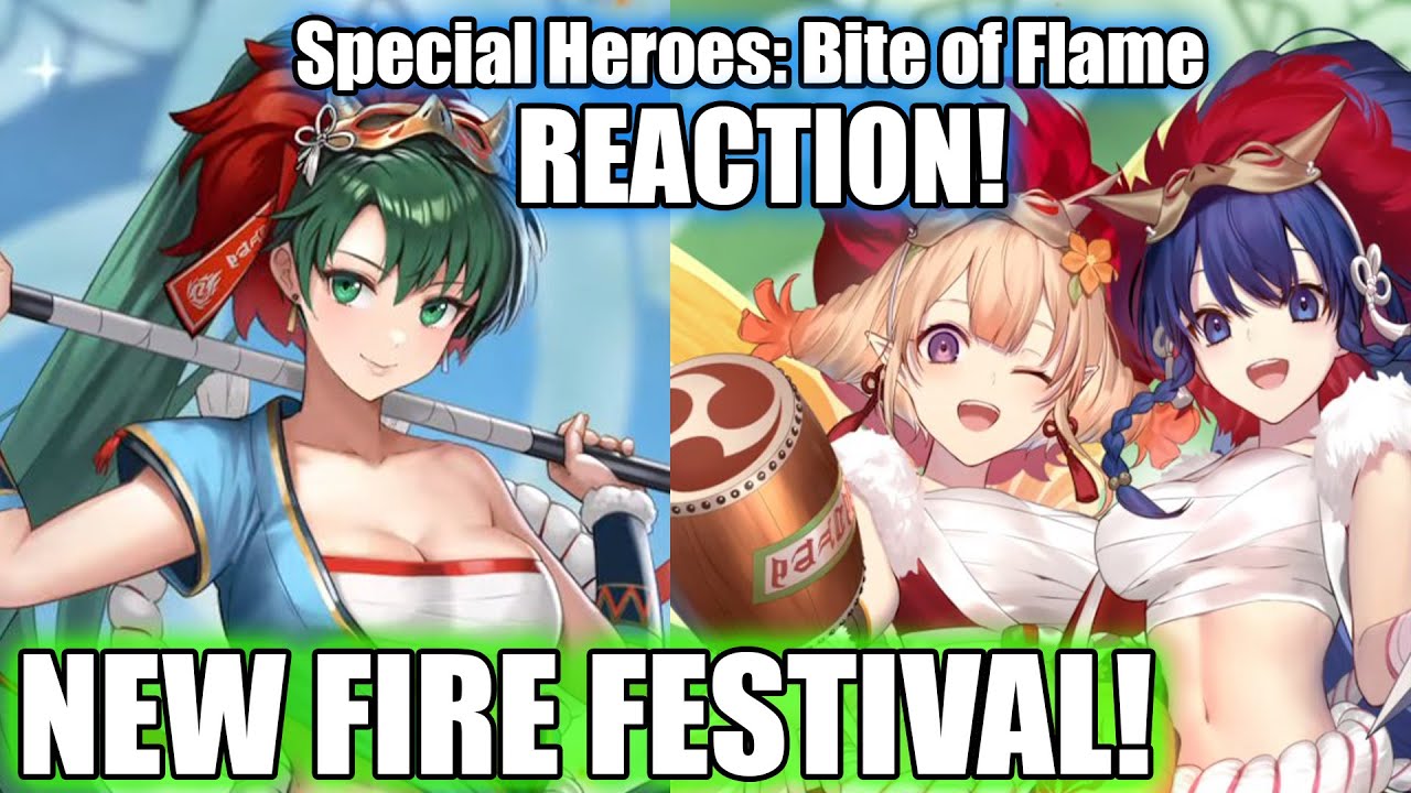 A FIRE LYN ALT? WHAT IS THIS HARMONIC? | Special Heroes: Bite of Flame Reaction! [FEH] - YouTube