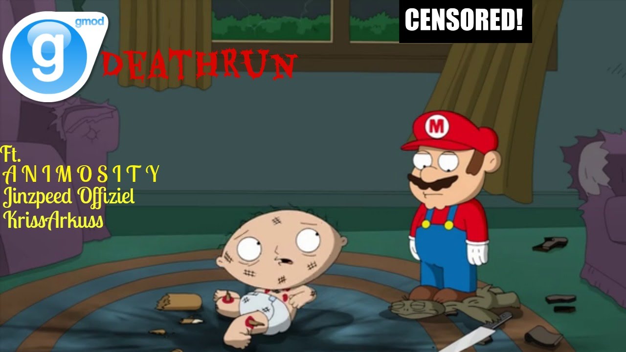 Gmod: Death Run - Super Family Guy - YouTube