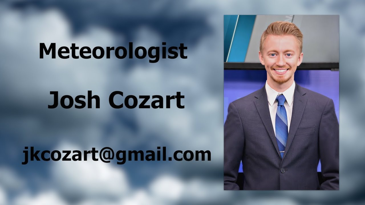 Meteorologist Josh Cozart Demo Reel 2018 - YouTube