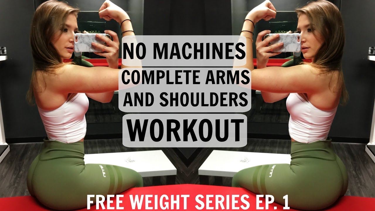 No Machines Arms & Shoulders Workout | Grow & Shape Your Arms ...