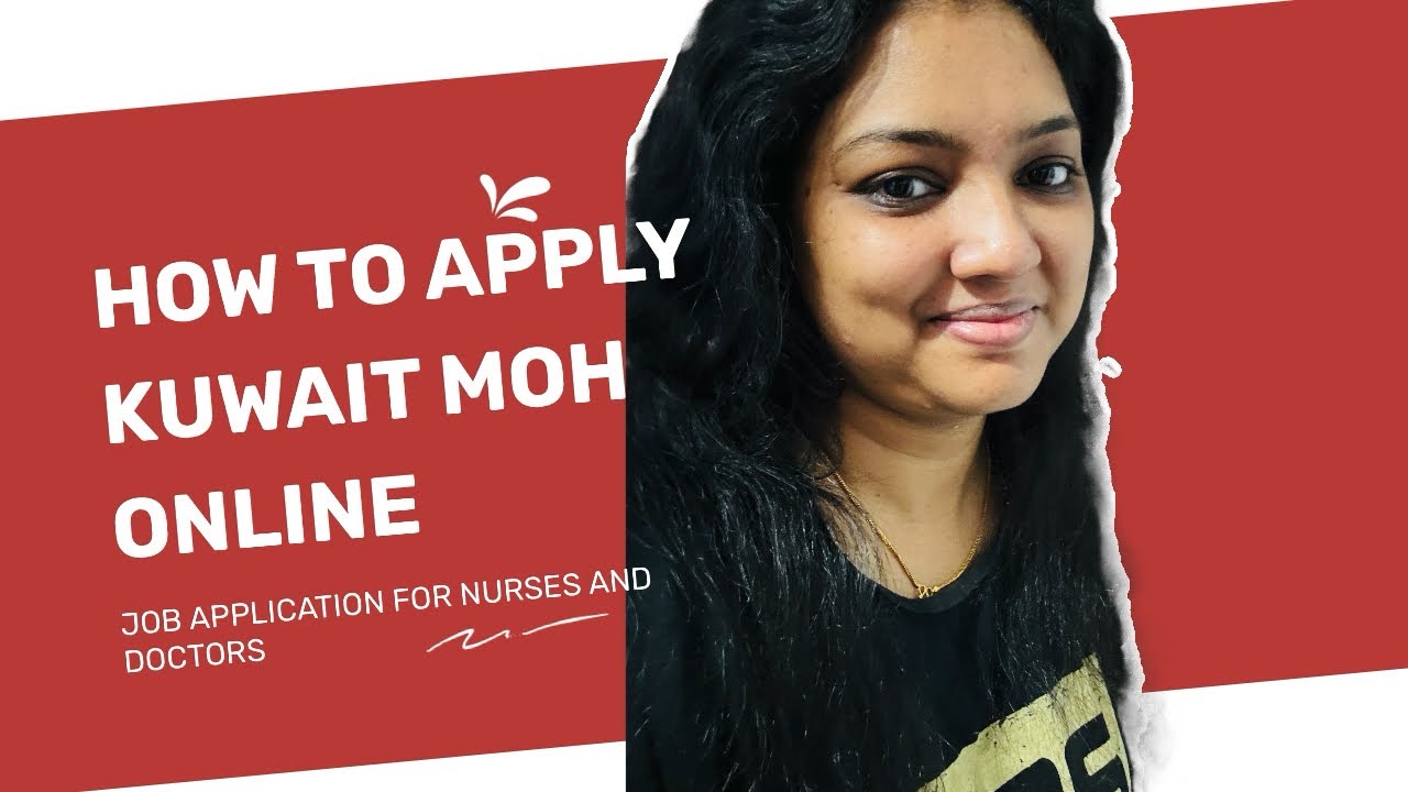 How to apply Kuwait MOH online!!Online job application for nurses and ...