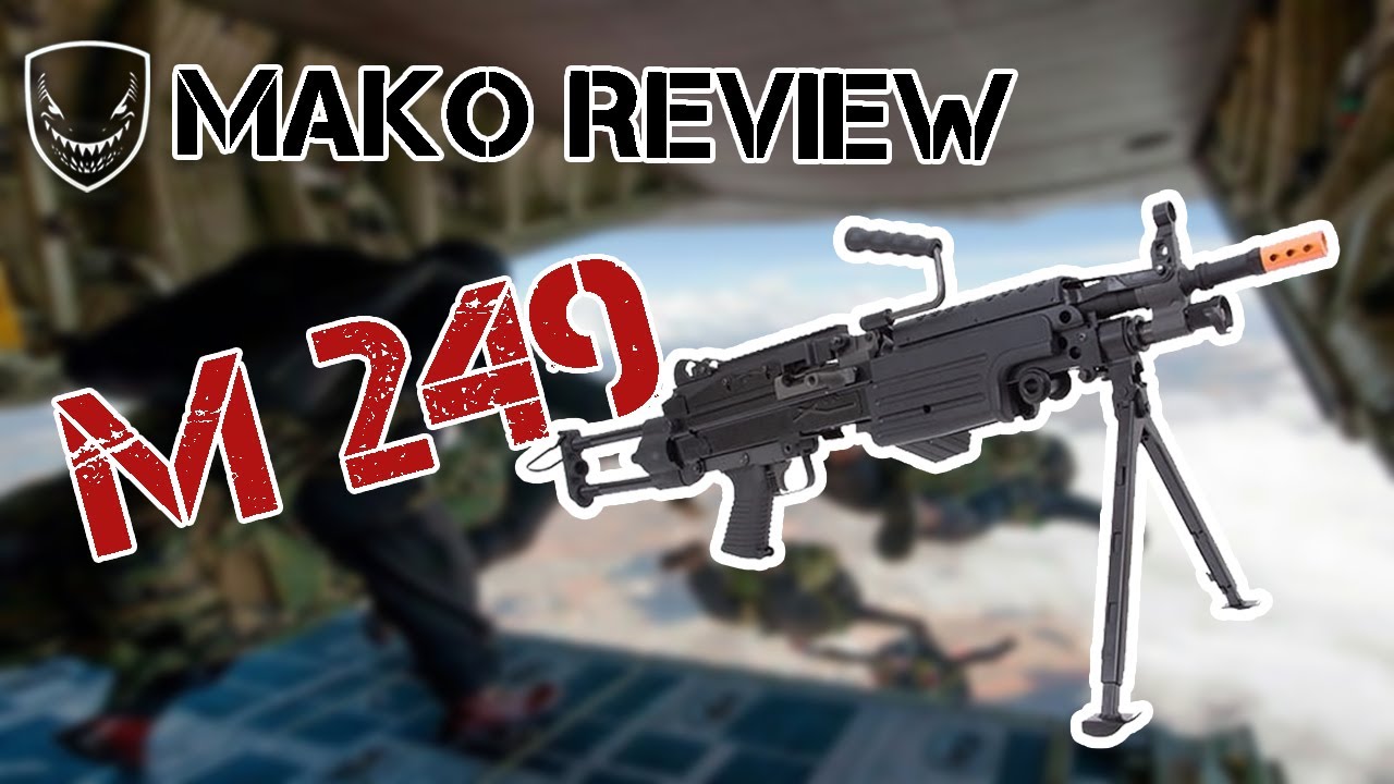 M249 CLASSIC ARMY | REVIEW | MAKO AIRSOFT 🦈 - YouTube
