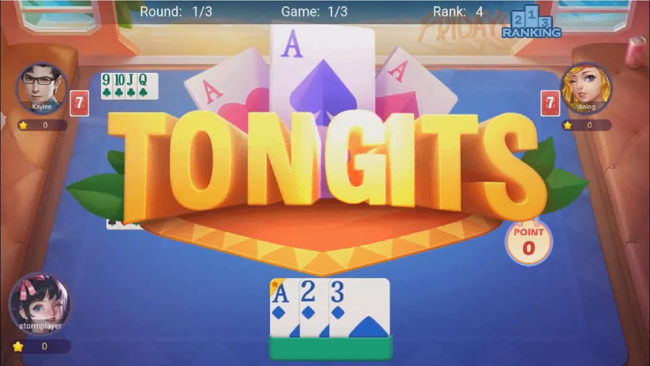 TONGITS RANKING MATCH | REALLY WIN COINS FOR FREE!!! #STORM GAMES ...