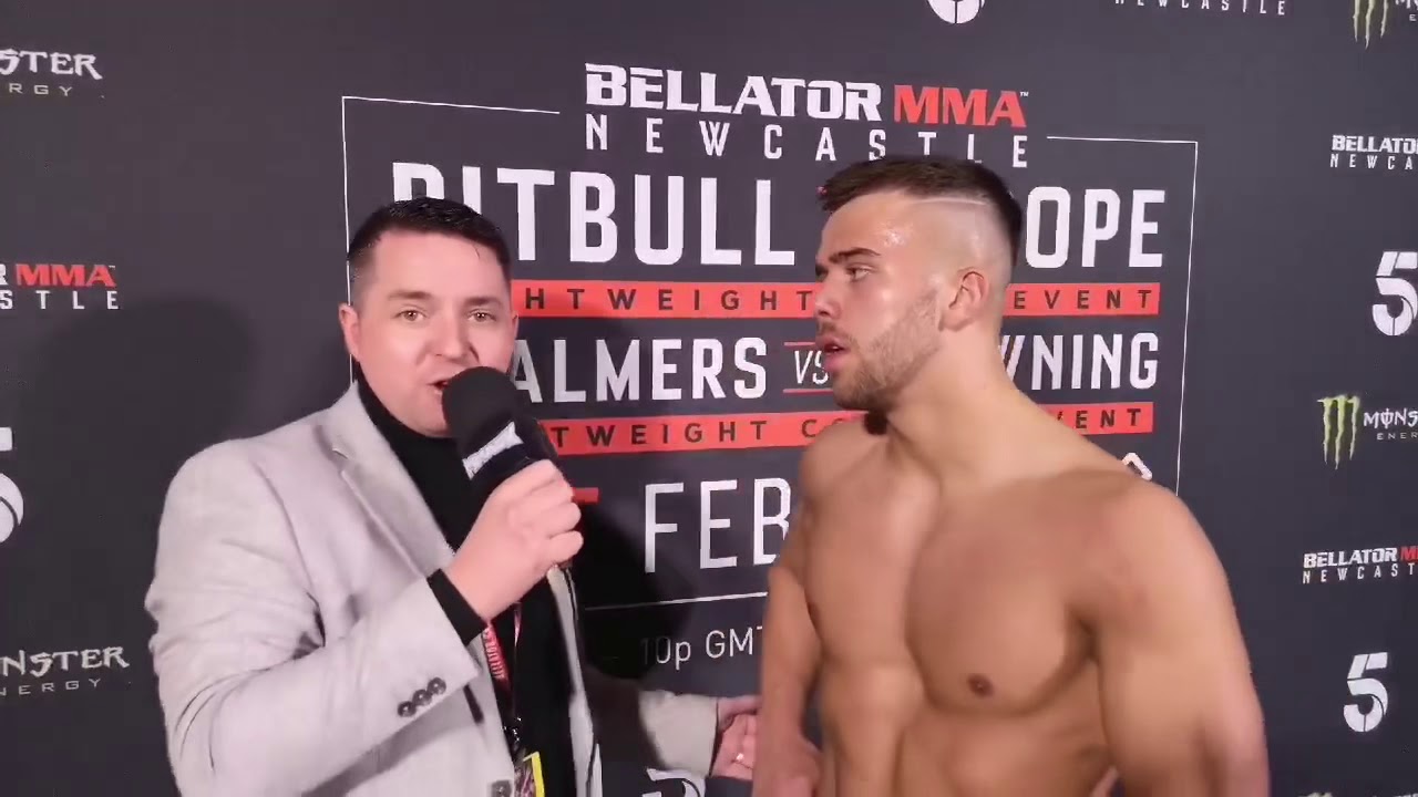 Post fight interview with Joe Calboutin at Bellator Newcastle - YouTube