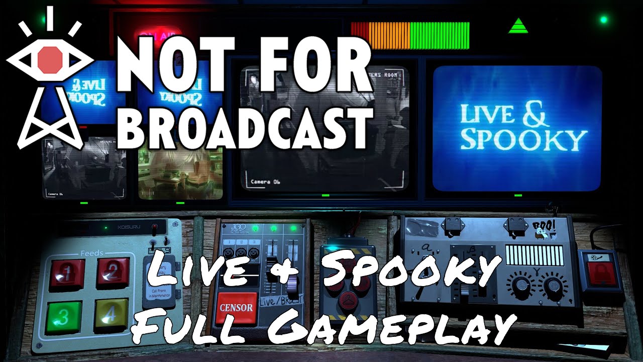 Not For Broadcast — Live & Spooky [Full Gameplay] - YouTube
