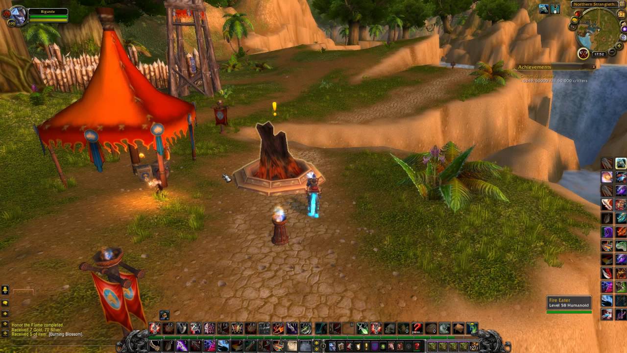 Quest ID 28910 - Desecrate This Fire! In Northern Stranglethorn Vale In ...