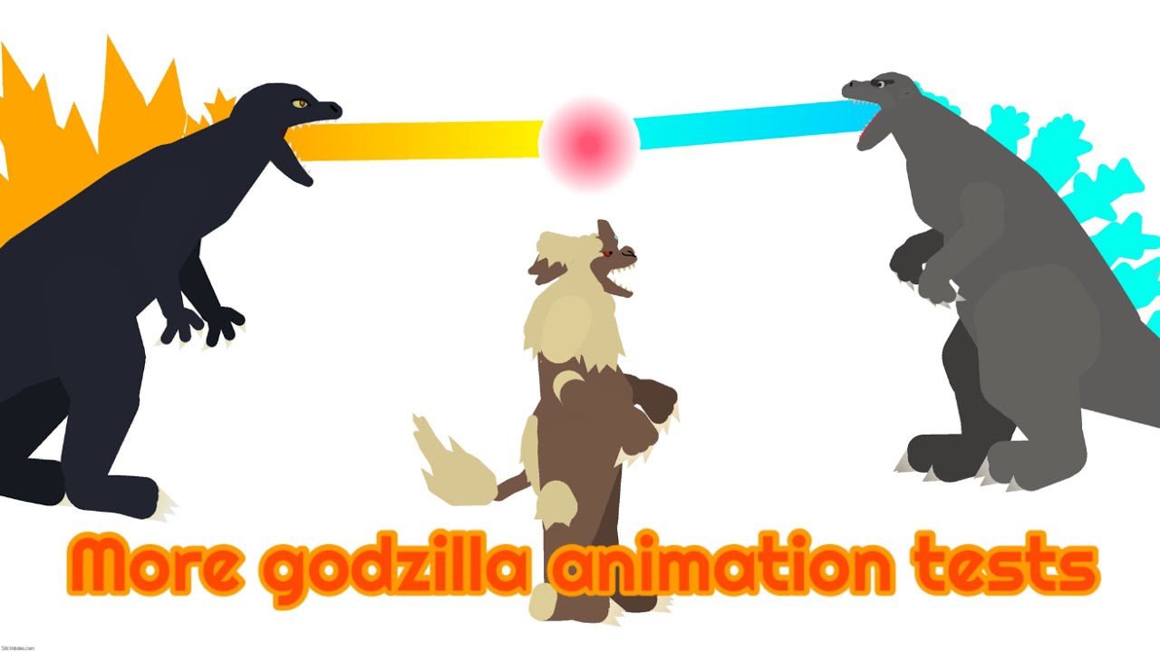 More godzilla animation tests - YouTube