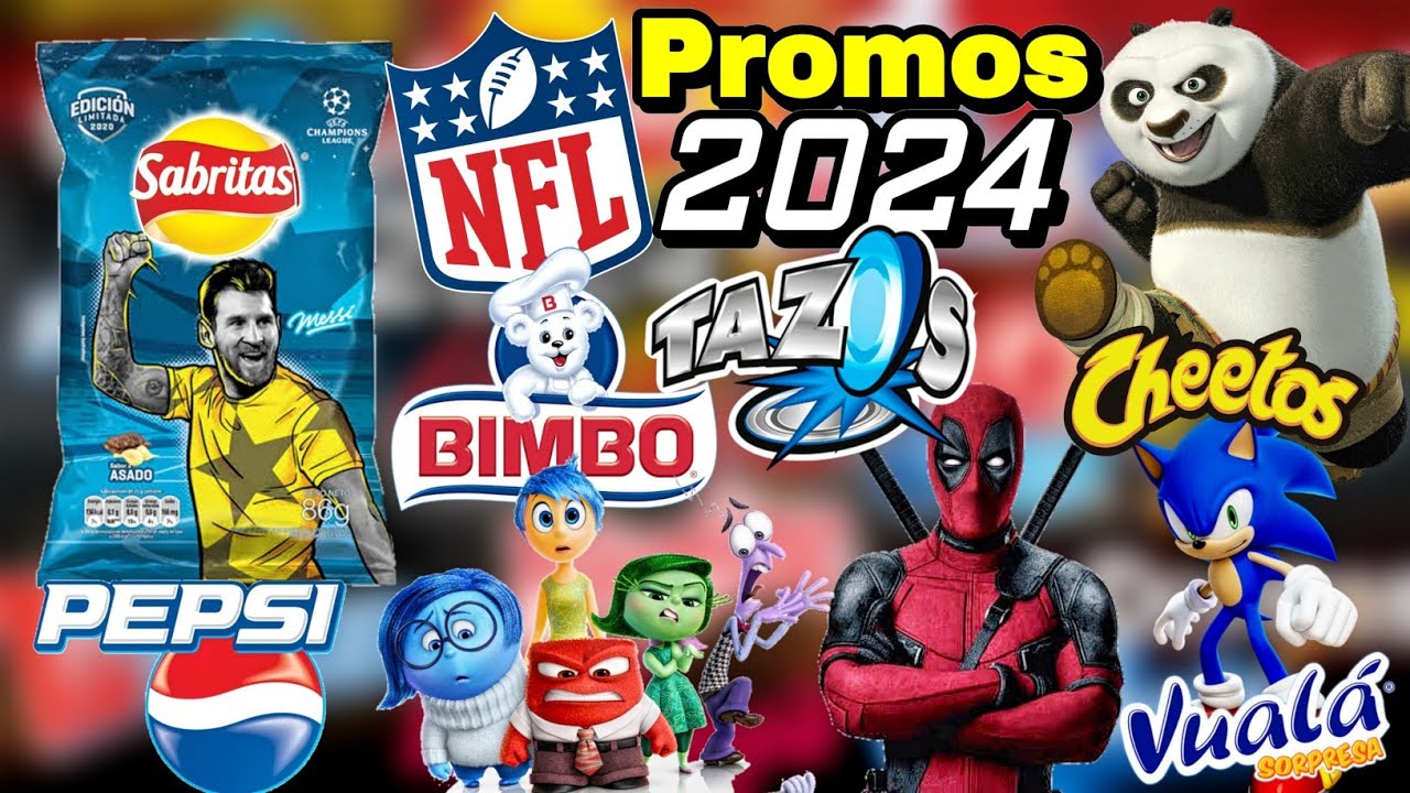 Promociones Que Podrían Salir Este 2024/Tazos/Sabritas/Doritos/Bimbo ...