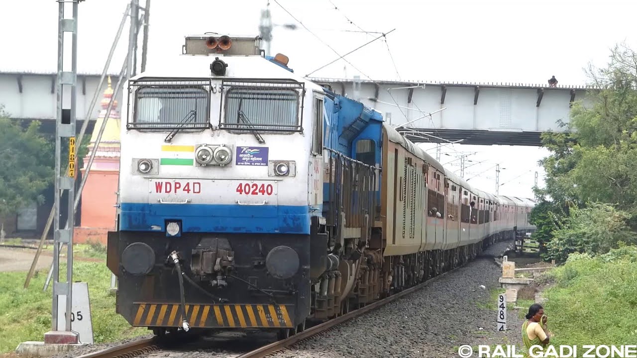 19302 Yesvantpur - Dr Ambedkar Nagar Express | KJM WDP4D Acceleration ...