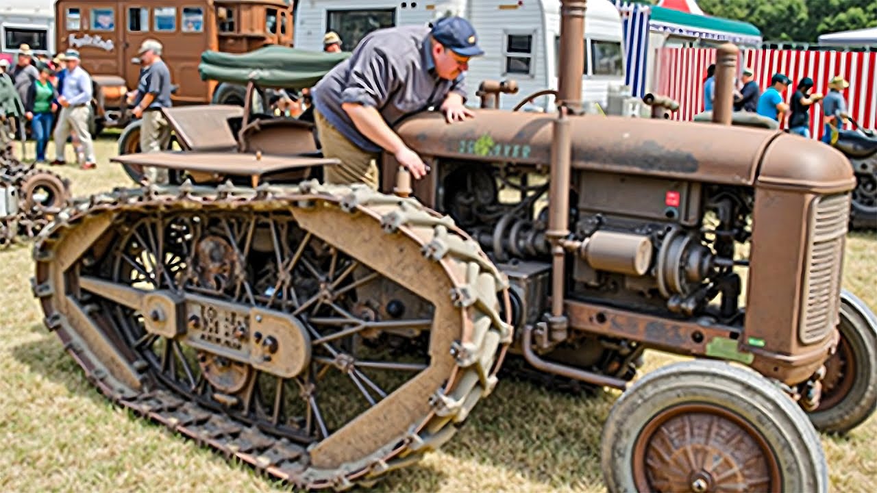 15 WEIRDEST LOOKING TRACTORS IN US HISTORY - YouTube