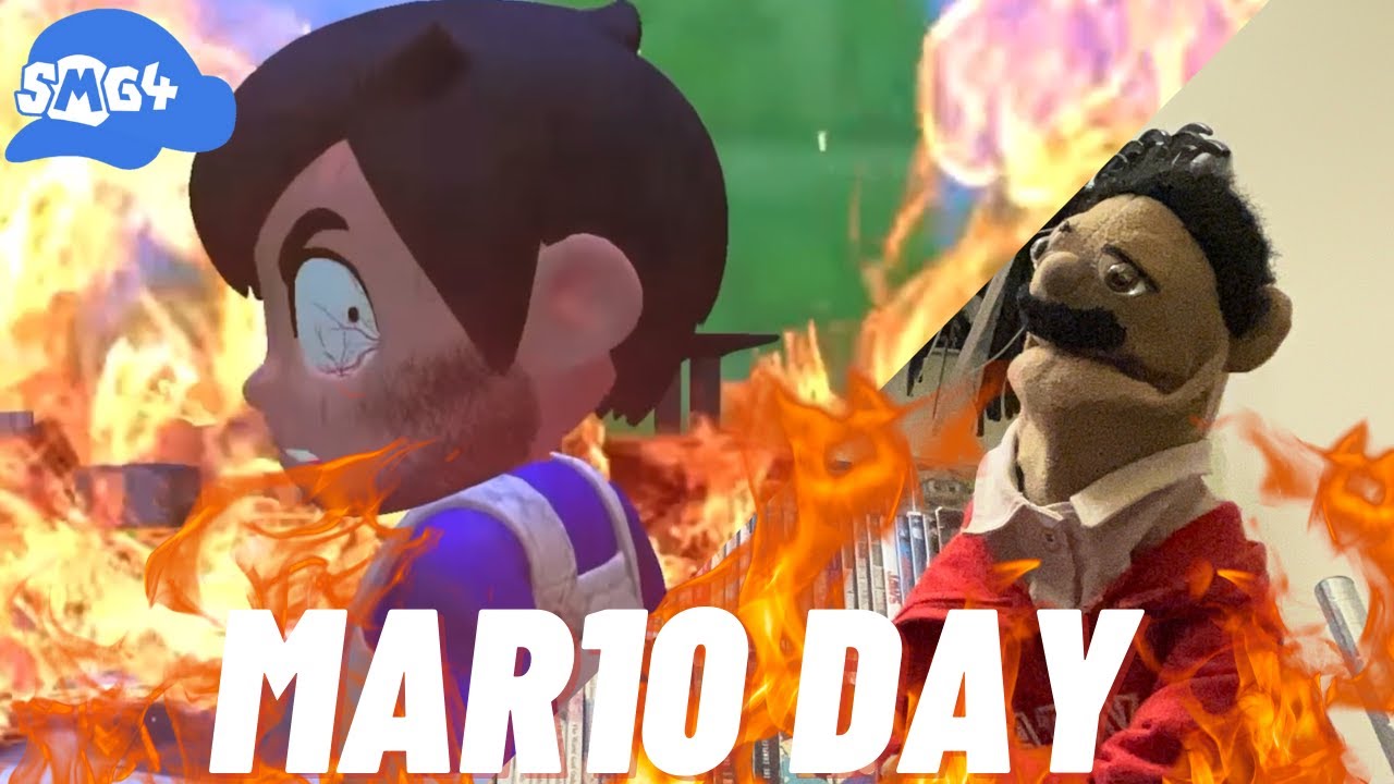 SMG4: Mar10 Day Reaction (Puppet Reaction) - YouTube