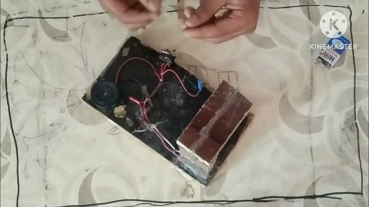 how to make Earthquake alarm working model Inspire award science project । - YouTube
