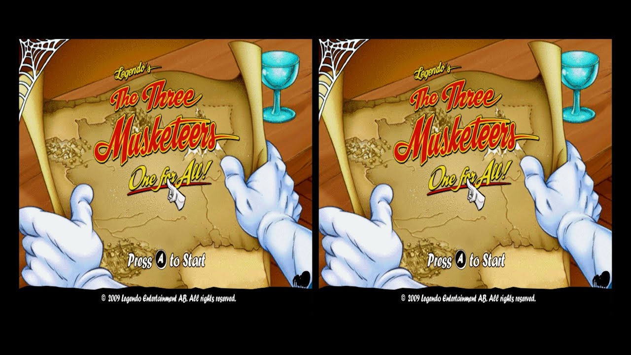 The Three Musketeers One for All Part 1 No Commentary - YouTube