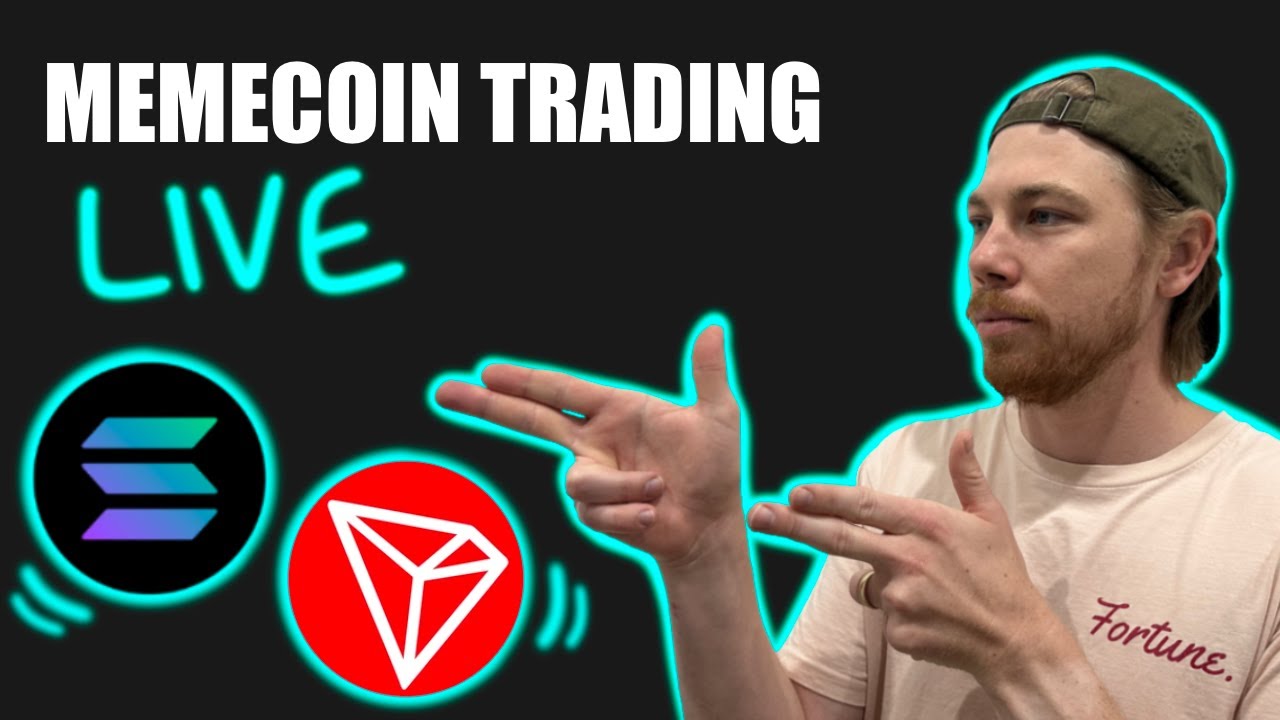 THE TRON MEMECOIN WE BOUGHT LIVE HAS 2x ALREADY!! - YouTube