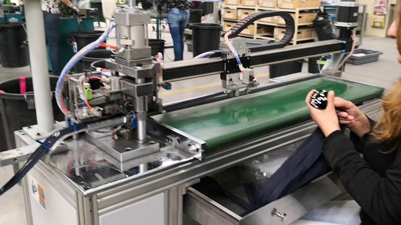 Open end cutting zipper machine with labor hand QLQ-ZCM #Zipper ...