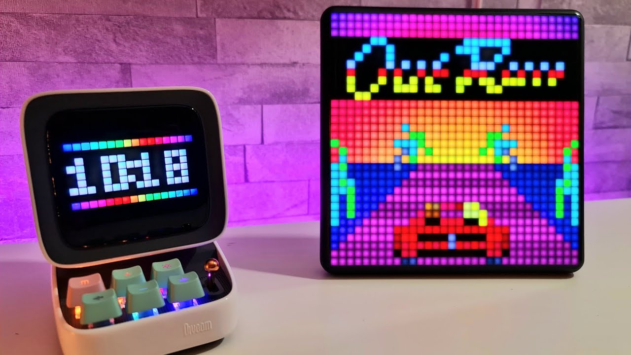 Pixel Art,low resolution has never been looked so good! Divoom Ditoo ...