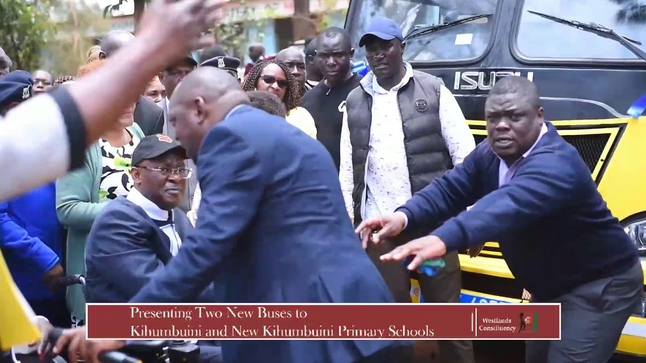 Issuing Two School Buses to Kihumbuini and New Kihumbuini Primary ...