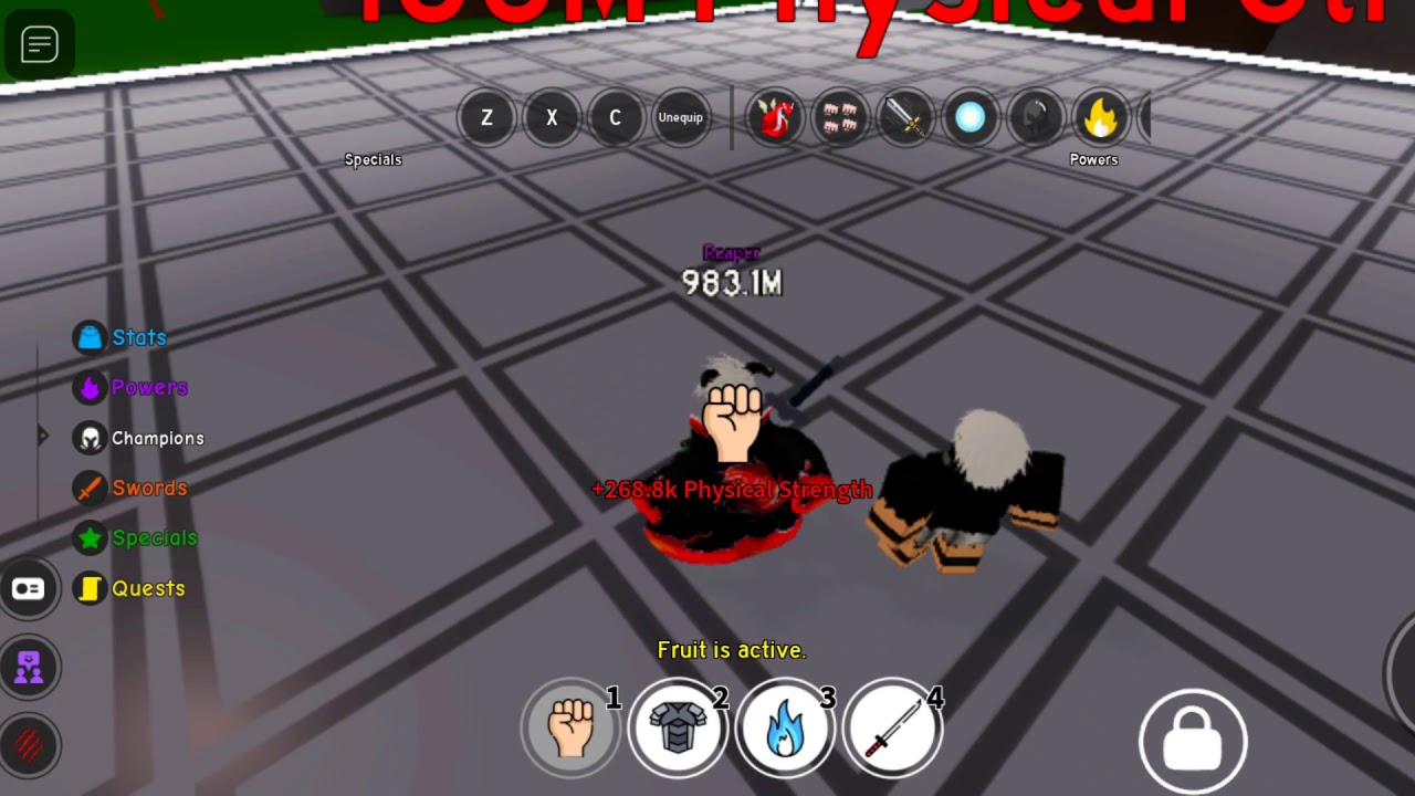 roblox anime fighting sim bring for 1billion - YouTube