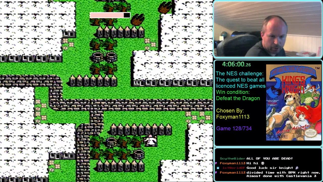 NES Challenge: Game#128: King's Knight(part 3) - YouTube