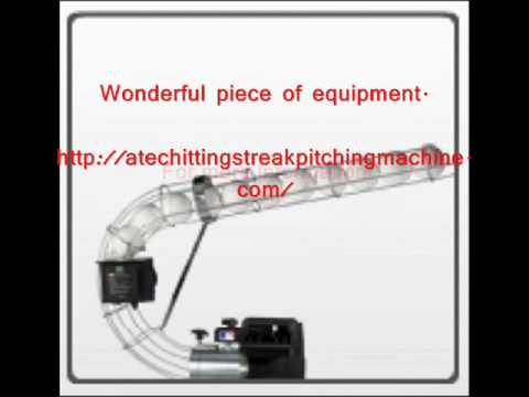 Atec Hitting Streak Pitching Machine - YouTube