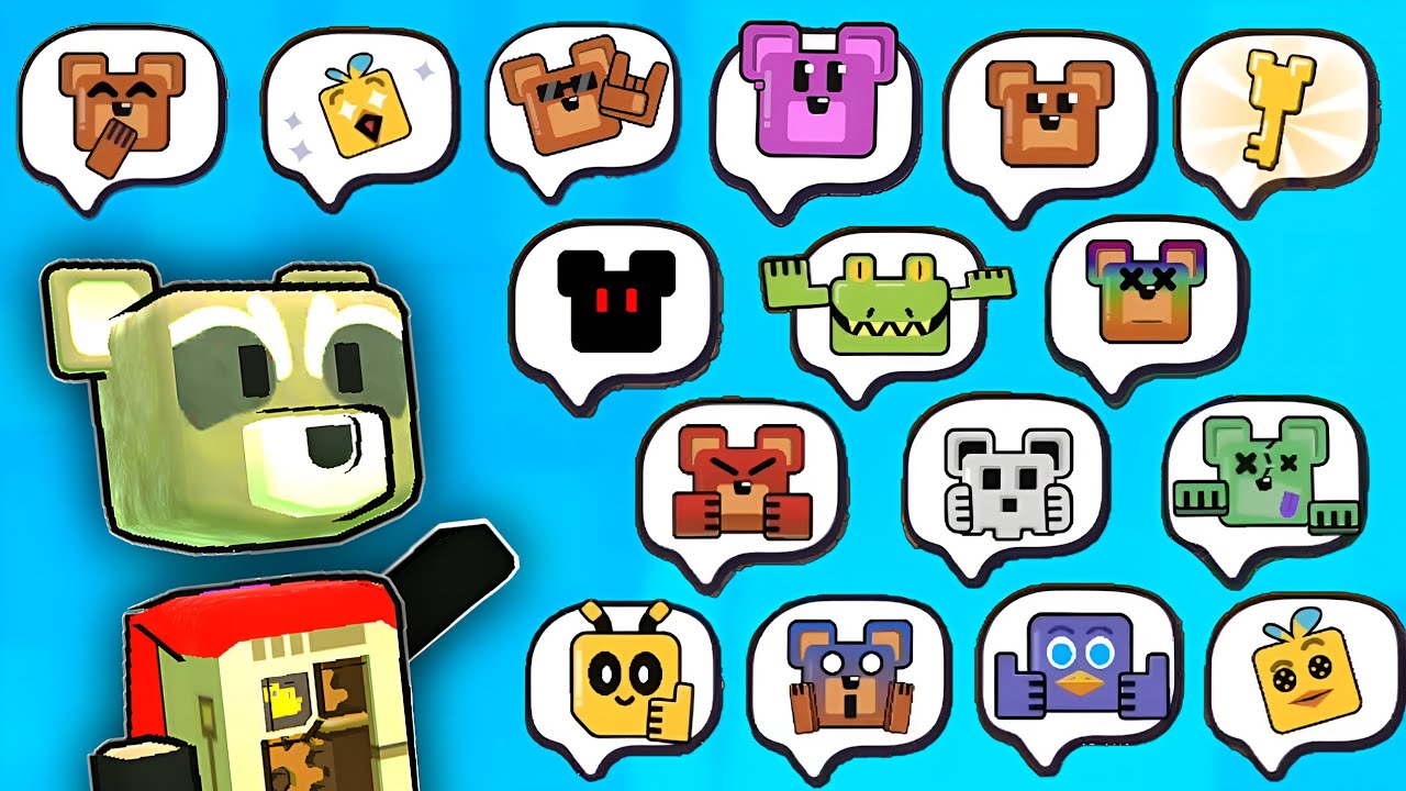 MULTIPLAYER UPDATE EMOTES!! Super Bear Adventure Gameplay Walkthrough ...