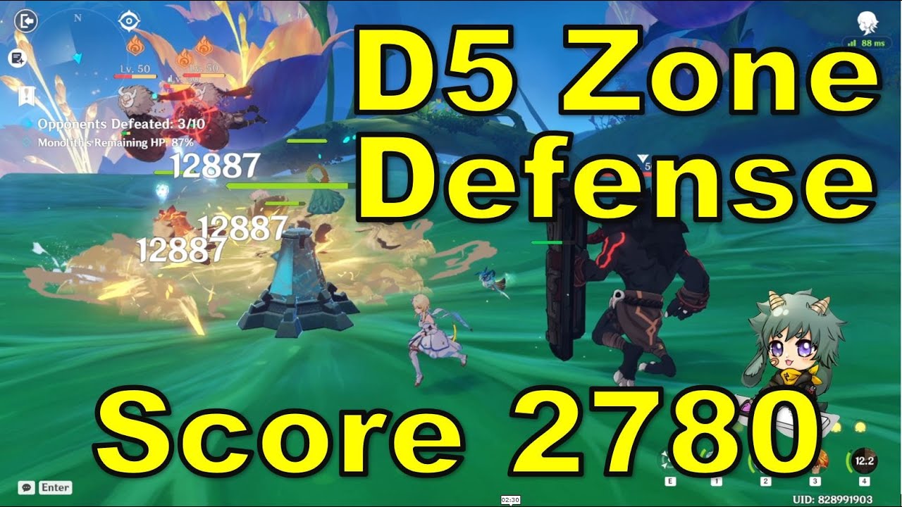 Guide To Get Score 2780 in D5 Zone Defense: All Domain Suppression ...