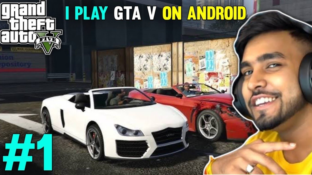 | I PLAY GTA V ON ANDROID CHIKII | GTA V ANDROID GAMEPLAY #1 | - YouTube