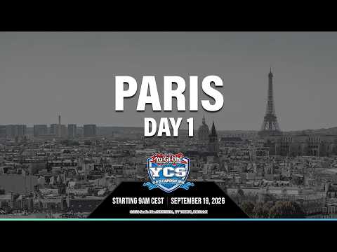 Livestream | Yu-Gi-Oh! Championship Series Paris 2026 – Day 1