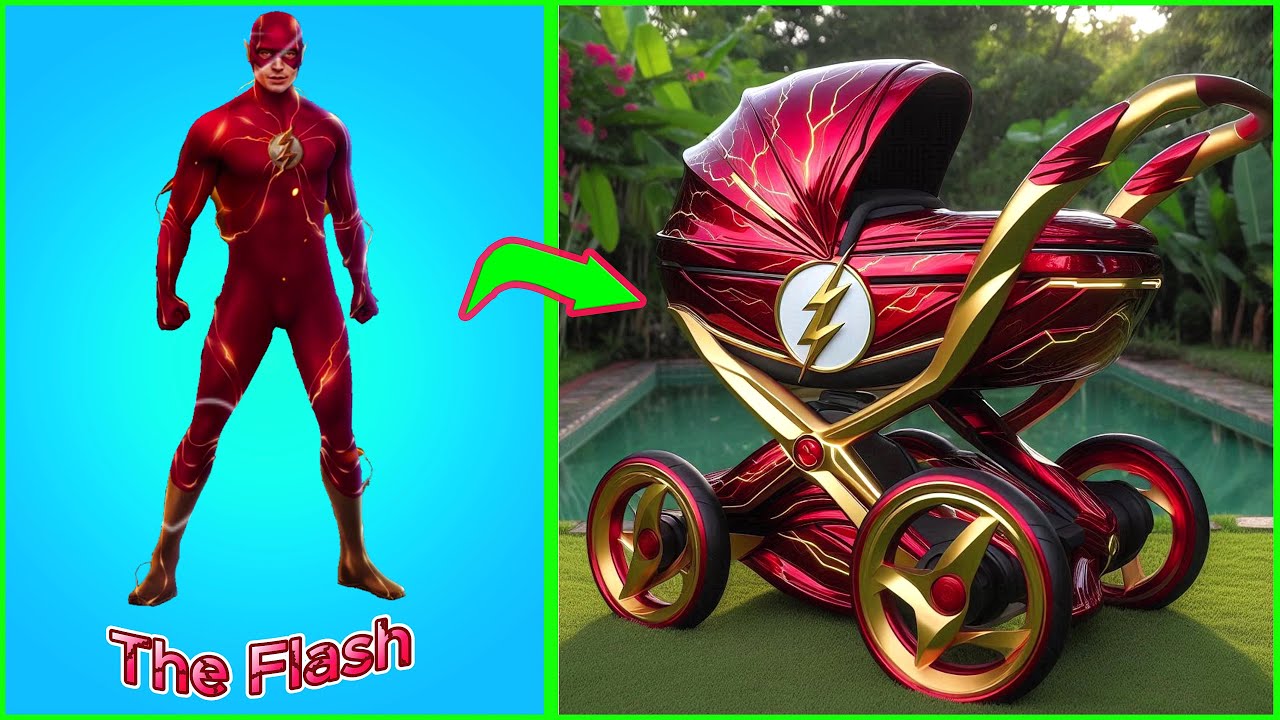 AVENGERS But Super BB Carriage 🍼💯🔥VENGERS All Characters (Marvel & DC ...