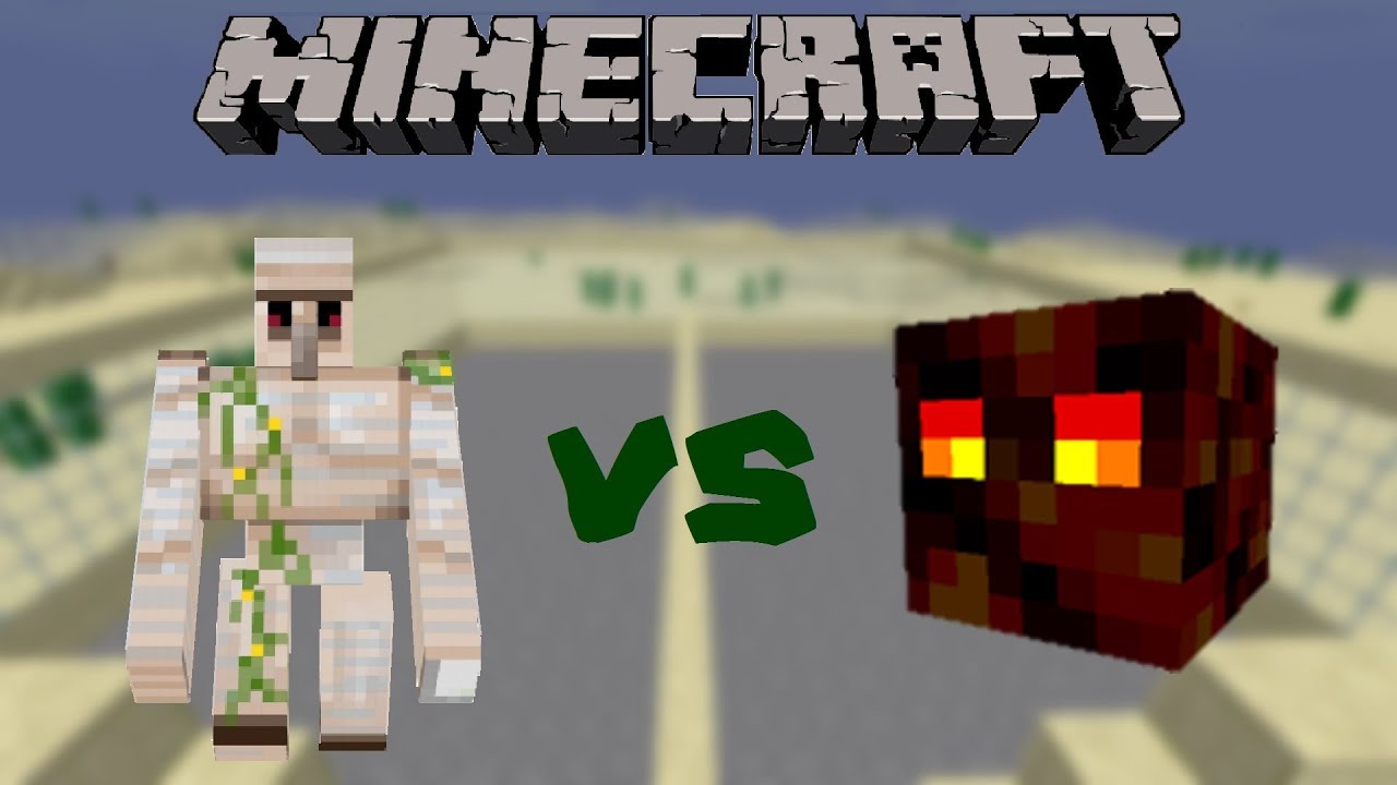 Minecraft: Szörnycsaták | Iron Golem vs Magma Cube [9. rész] - YouTube