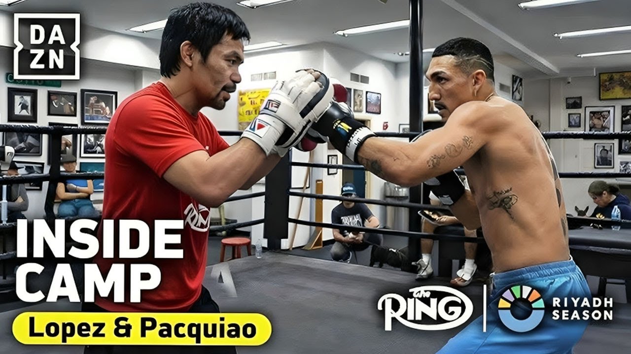 INSIDE CAMP: Manny Pacquiao Joins Teofimo Lopez for Intense Training ...