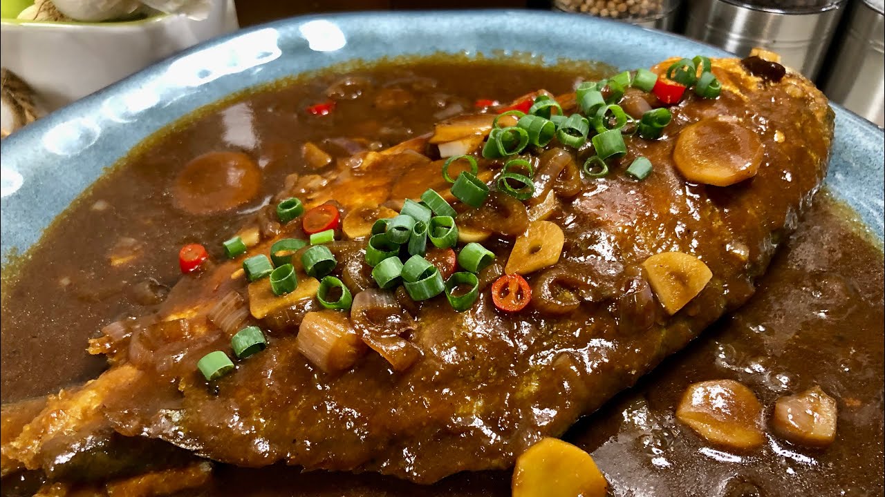 POMPANO SA MISO l POMFRET FISH with MISO l ULAM IDEAS l FISH RECIPE l ...