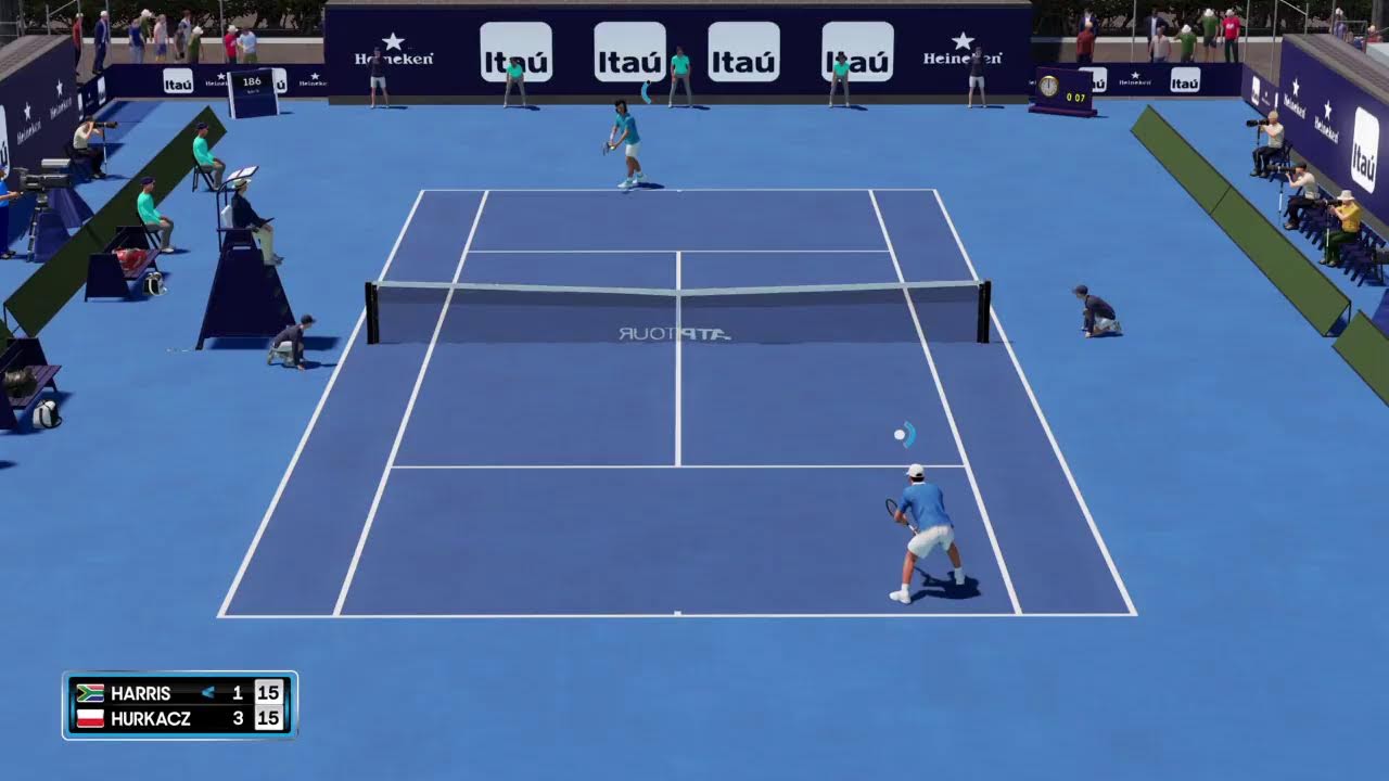 Harris L. @ Hurkacz H. [Miami 22] | 29/03 | AO Tennis 2 - live - YouTube