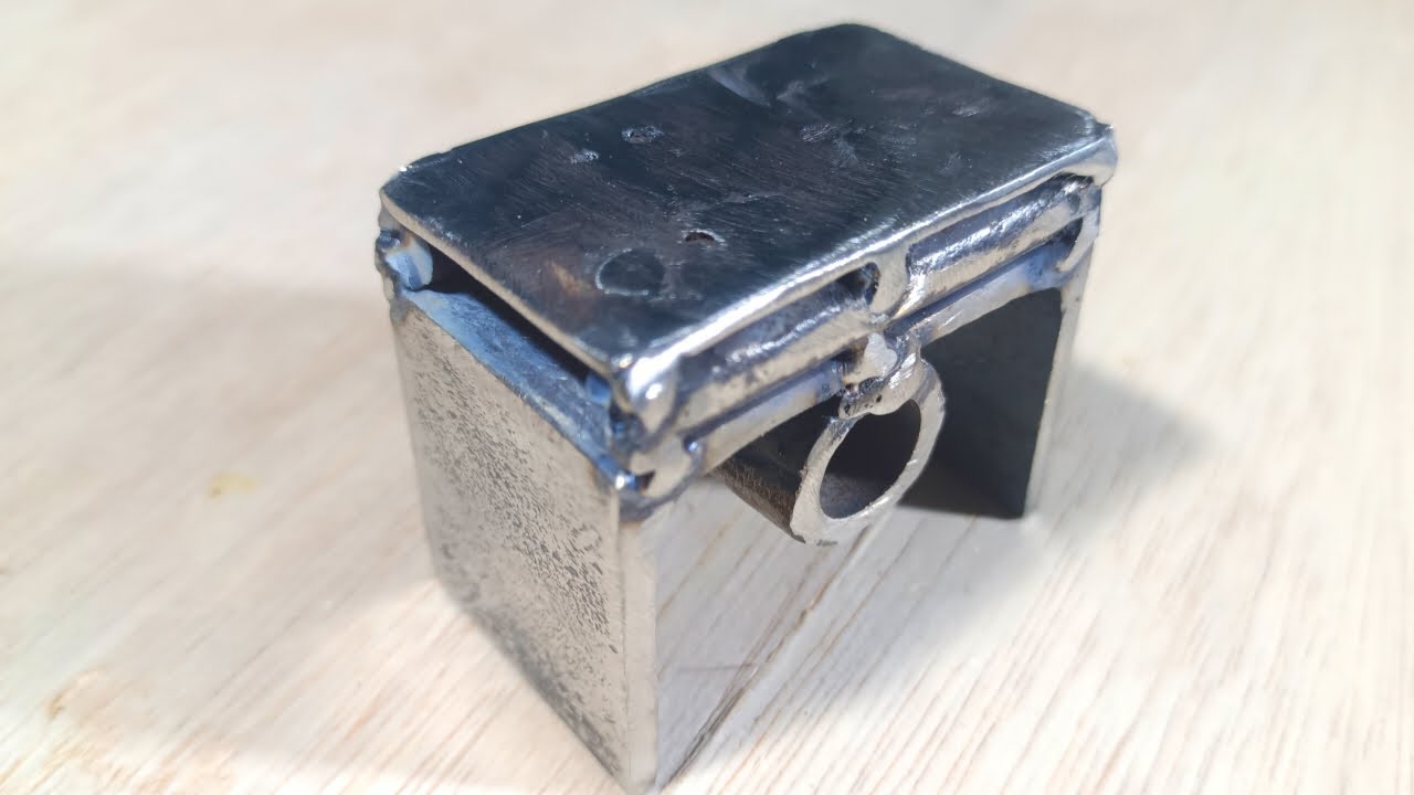 How to make a simple iron plate bender | DIY bending - YouTube