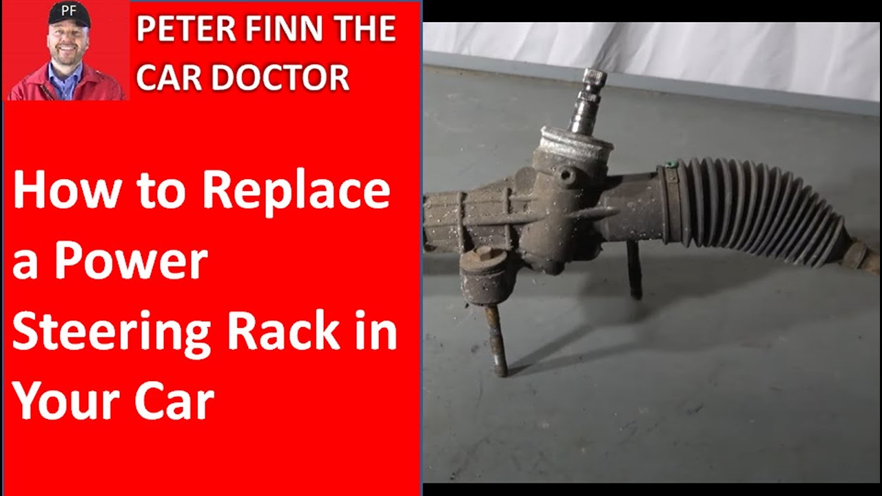 How to Replace a Power Steering Rack in Your Car - YouTube - YouTube